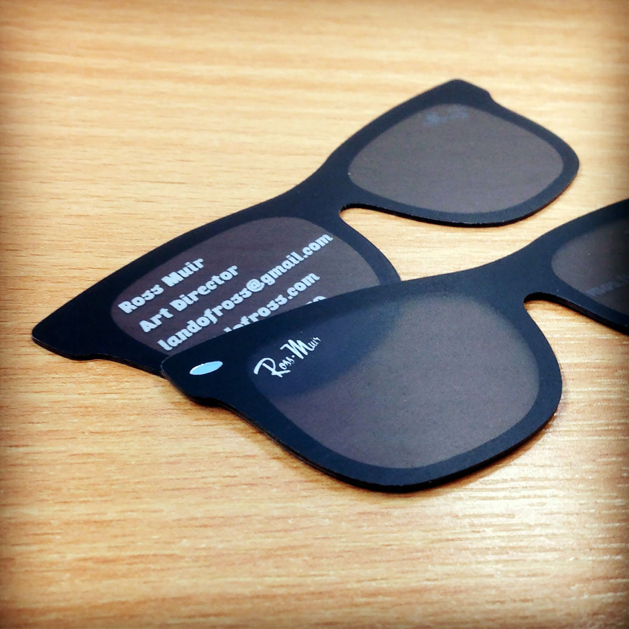 Sunglasses Business Card Sunglasses Business Card